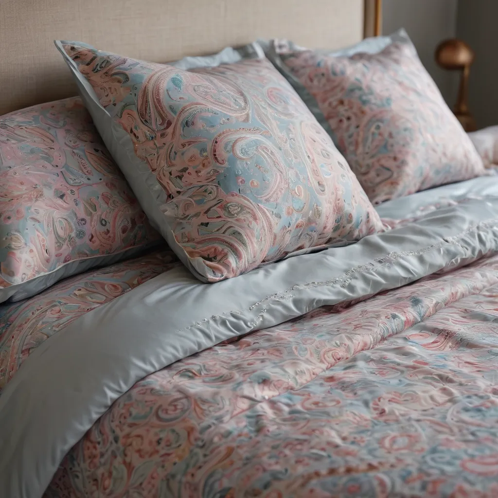 Exploring Pastel Paisley Bedding in Interior Design