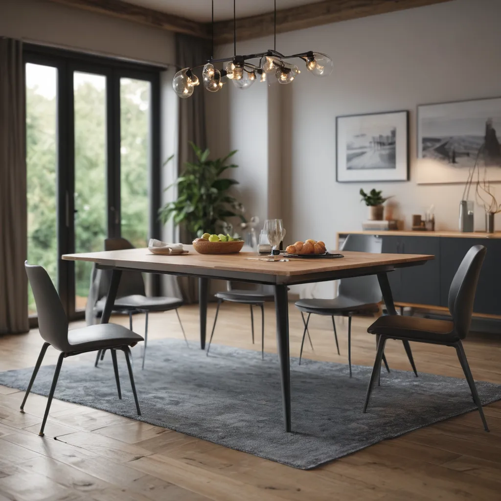 The Benefits of Extendable Dining Tables with Metal Legs